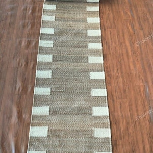 2x22 Ft Multi Designs Home Stairs Jute Runner Rug,custom Size Stairs ...