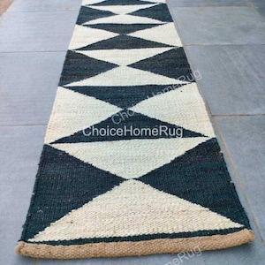 2x22 Ft Multi Designs Home Stairs Jute Runner Rug,custom Size Stairs ...