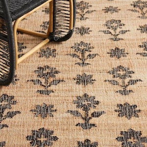 Handmade Jute Cotton Flower Kilim Rug,caucsian Turkish Traditional ...