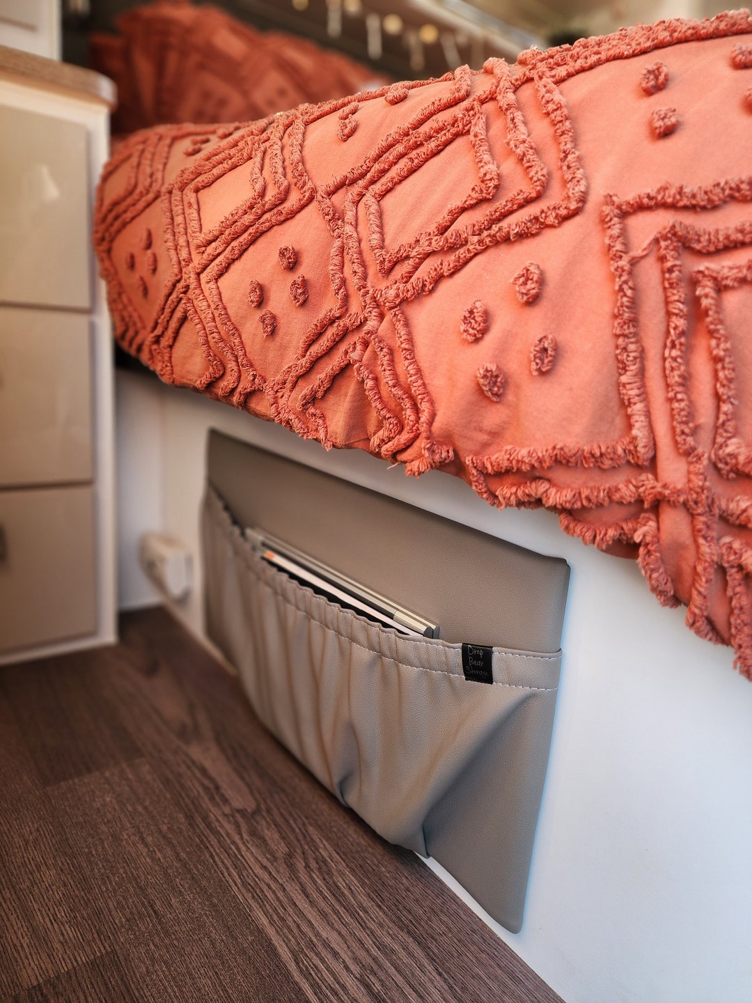 Caravan Storage Pocket Wide - Leatherette - Drop Bear Storage, 100% ...