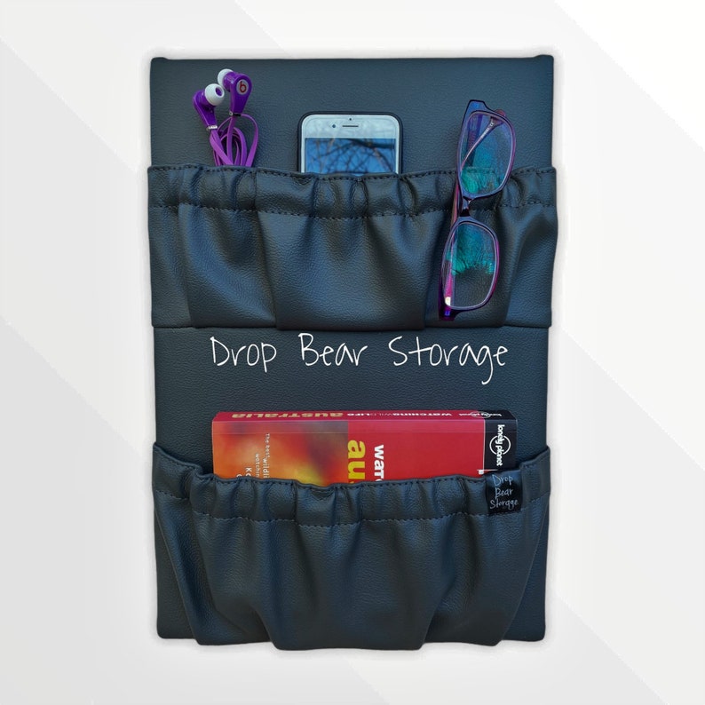 Caravan Storage Pocket Double - Vinyl - Drop Bear Storage, 100% ...