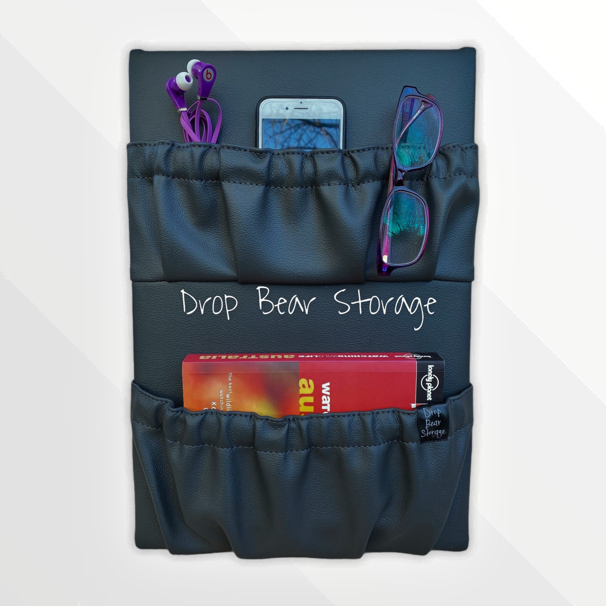 Caravan Storage Pocket Double - Vinyl - Drop Bear Storage, 100% ...