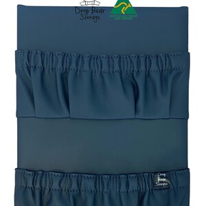 Caravan or Motorhome Double Storage Pockets / Pouch Leatherette Drop ...