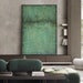 Large Green Abstract Painting Green Abstract Canvas Art Acrylic ...
