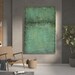 Large Green Abstract Painting Green Abstract Canvas Art Acrylic ...