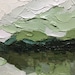 Original Green Painting Large Green Abstract Painting Contemporary Oil ...