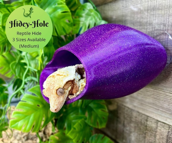 Hidey-hole medium Gecko Reptile Hide 3D Printed Laguna - Etsy