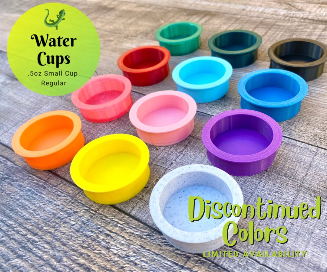 0.5oz Small Cups (regular) - 2 Pack - DISCONTINUED COLORS - Washable ...
