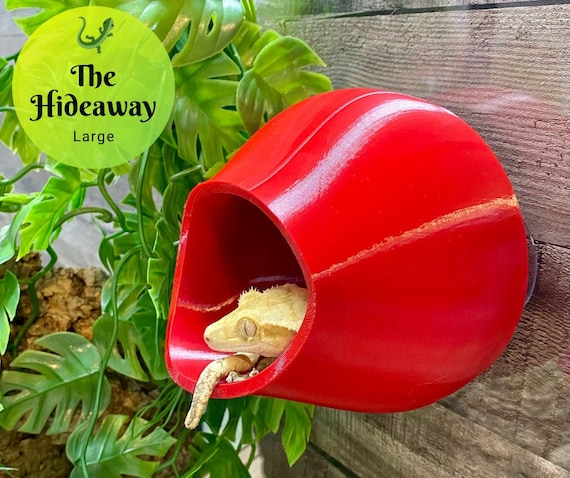 The Hideaway Large Gecko Reptile Hide 3D Printed | Etsy
