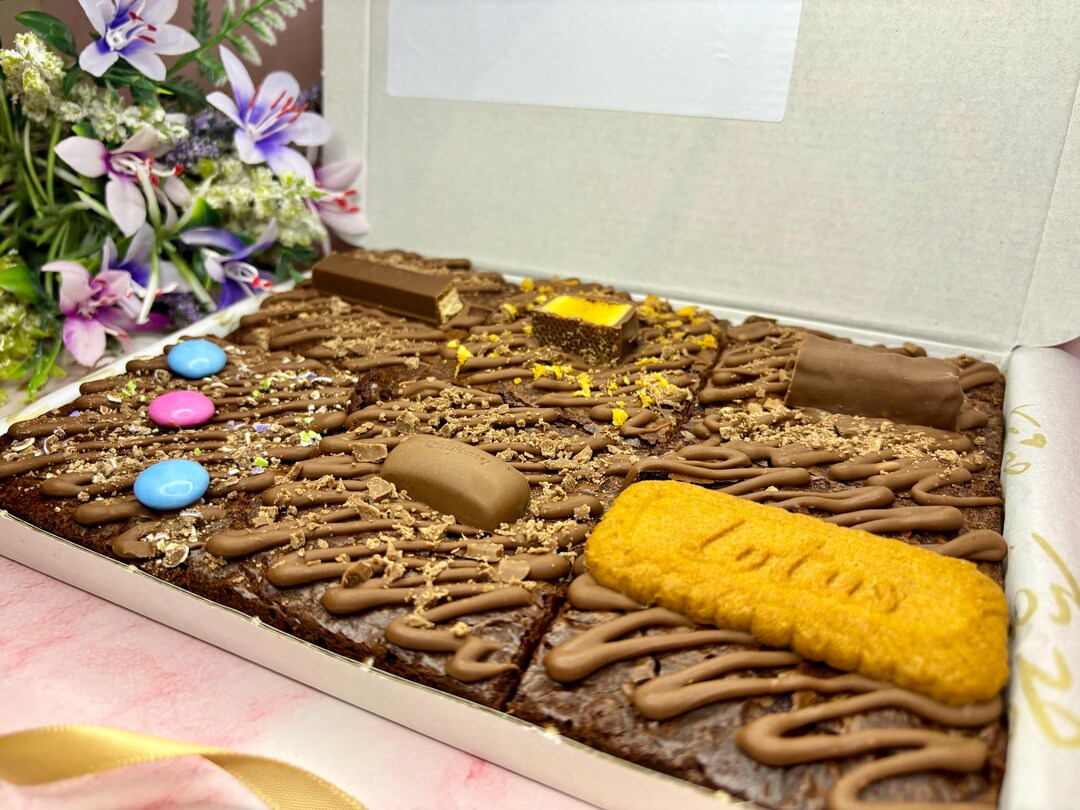 Letterbox Brownie Selection Box Brownies Gift - Etsy