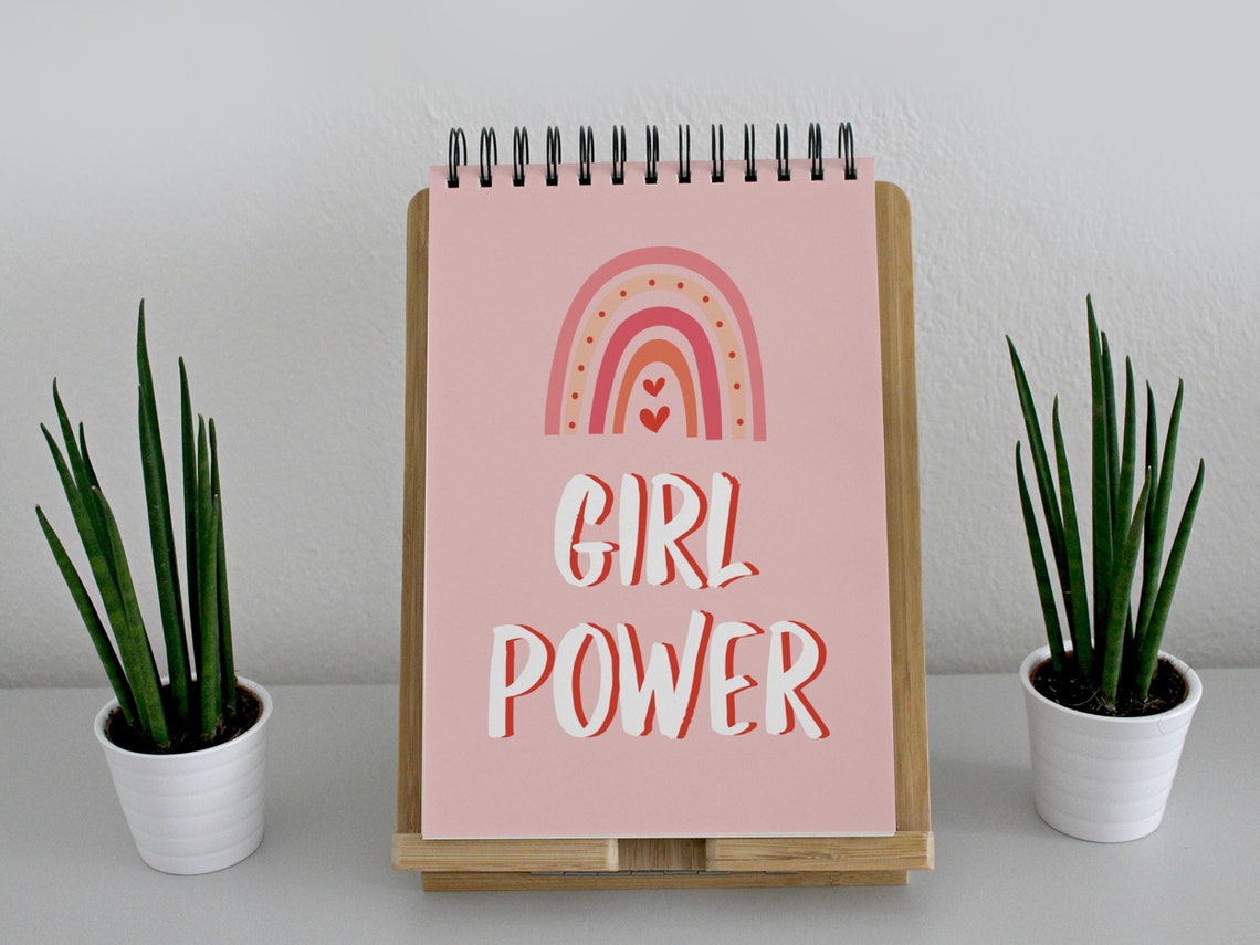 Printable Girl Power Poster, GRL PWR Print, Girl Room Decor, Pink ...