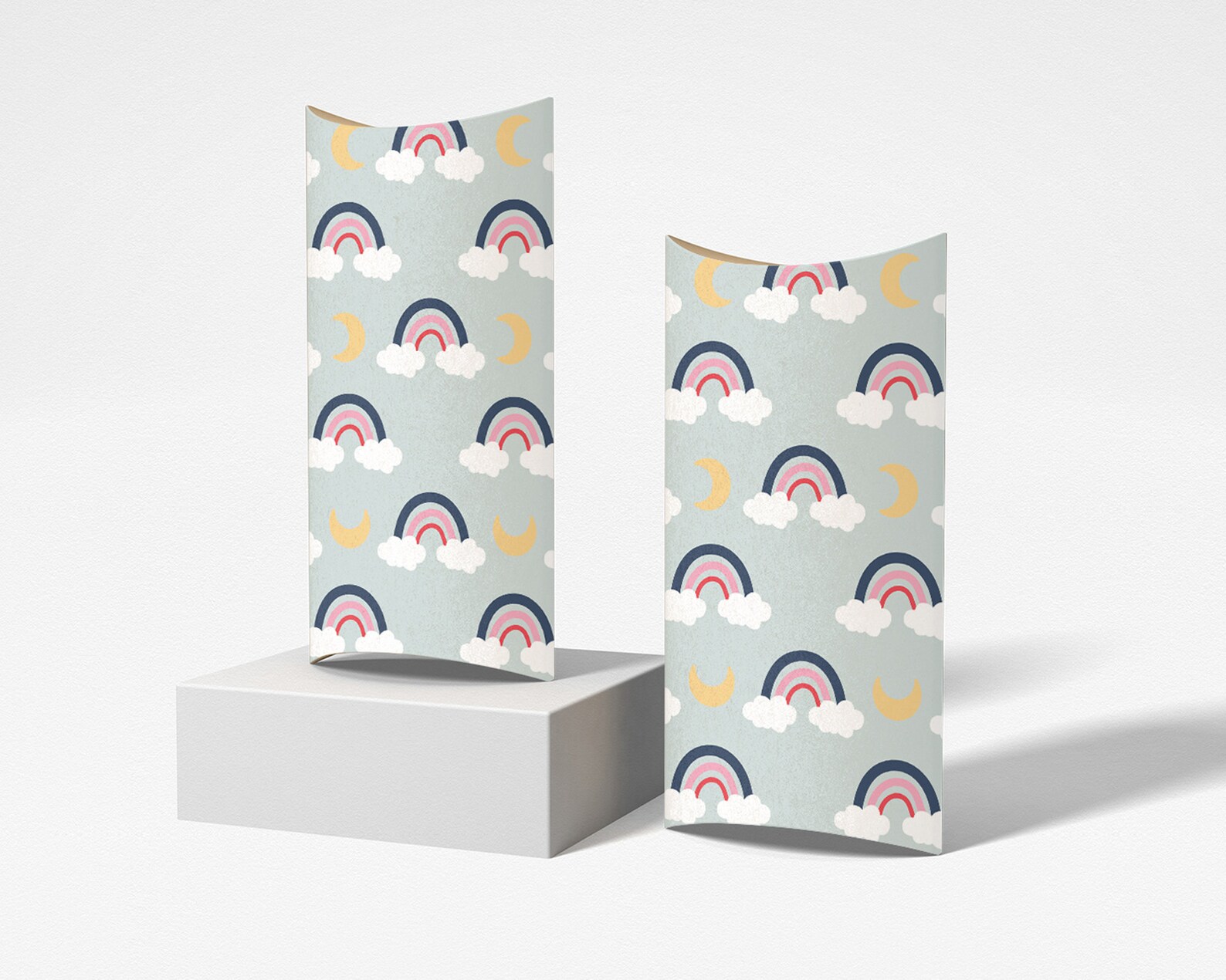 Printable Pastel Rainbow Digital Paper Pack, Rainbow Pastel Scrapbook ...