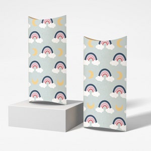 Printable Pastel Rainbow Digital Paper Pack, Rainbow Pastel Scrapbook ...