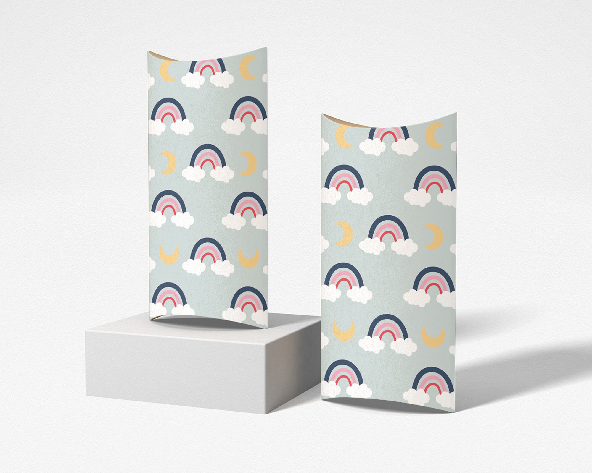 Printable Pastel Rainbow Digital Paper Pack, Rainbow Pastel Scrapbook ...