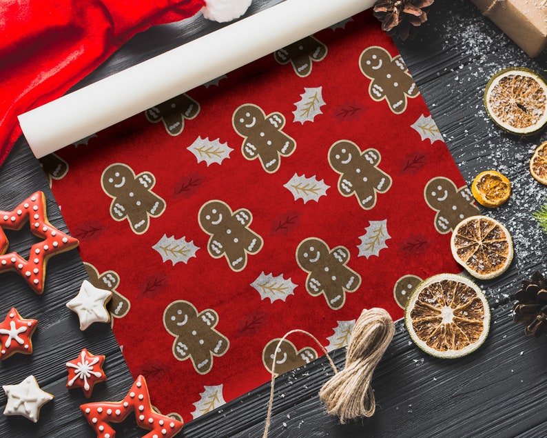 Printable Merry Christmas Digital Paper Pack, Christmas Tree Scrapbook ...