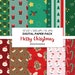Printable Merry Christmas Digital Paper Pack, Christmas Tree Scrapbook ...