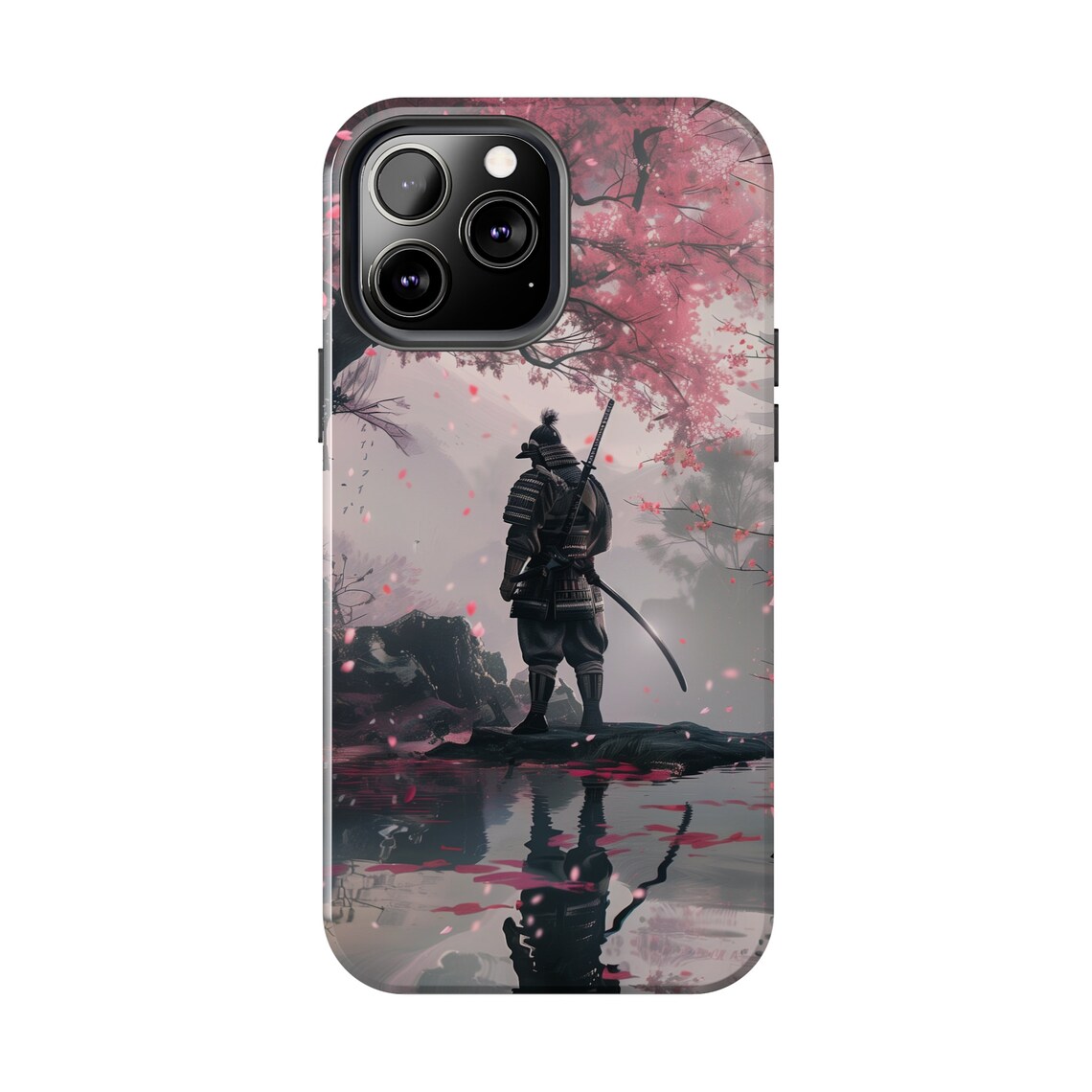 Samurai Phone Case for iPhone 15 Pro Max, 14, 13, 12, 11, XR, 8, 7, SE ...