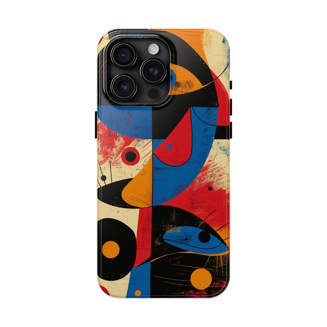 Abstract Art Design Patterns Phone Case Protective Cover for iPhone 15 ...