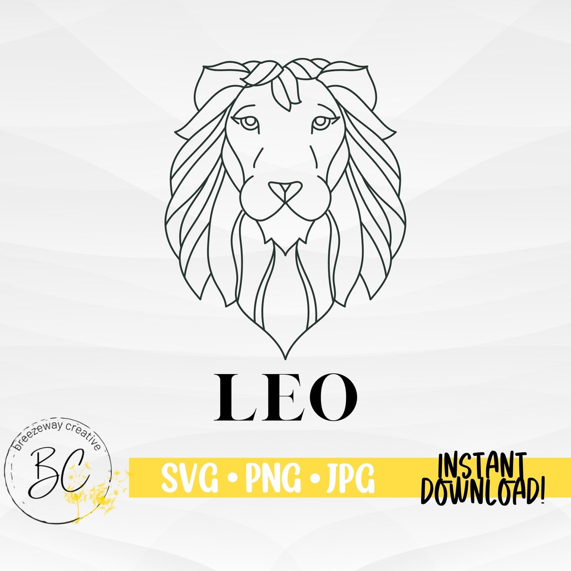 Leo Lion SVG LEO Svg zodiac svg Cricut signo estelar svg - Etsy España