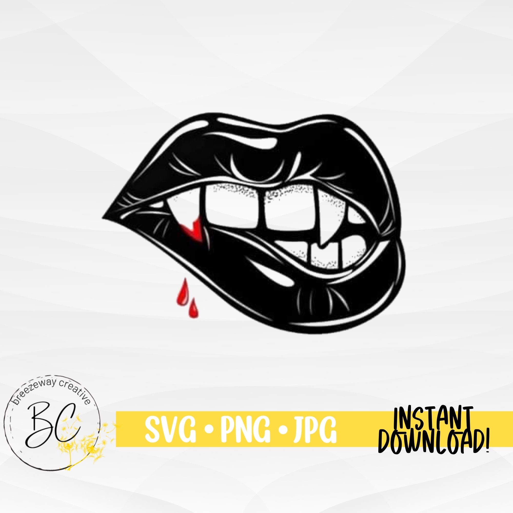 Vampire Blood Drip Svg, Vampire Svg, Sexy Lips Svg, Cricut, Vampress ...