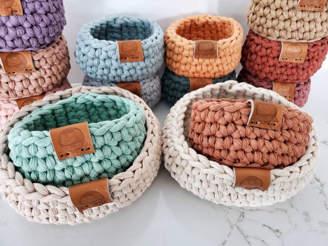 Duo Essential Oil Basket/storage Basket/jewelry Holder/nursery ...