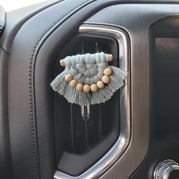 Macrame Car Diffuser - Etsy