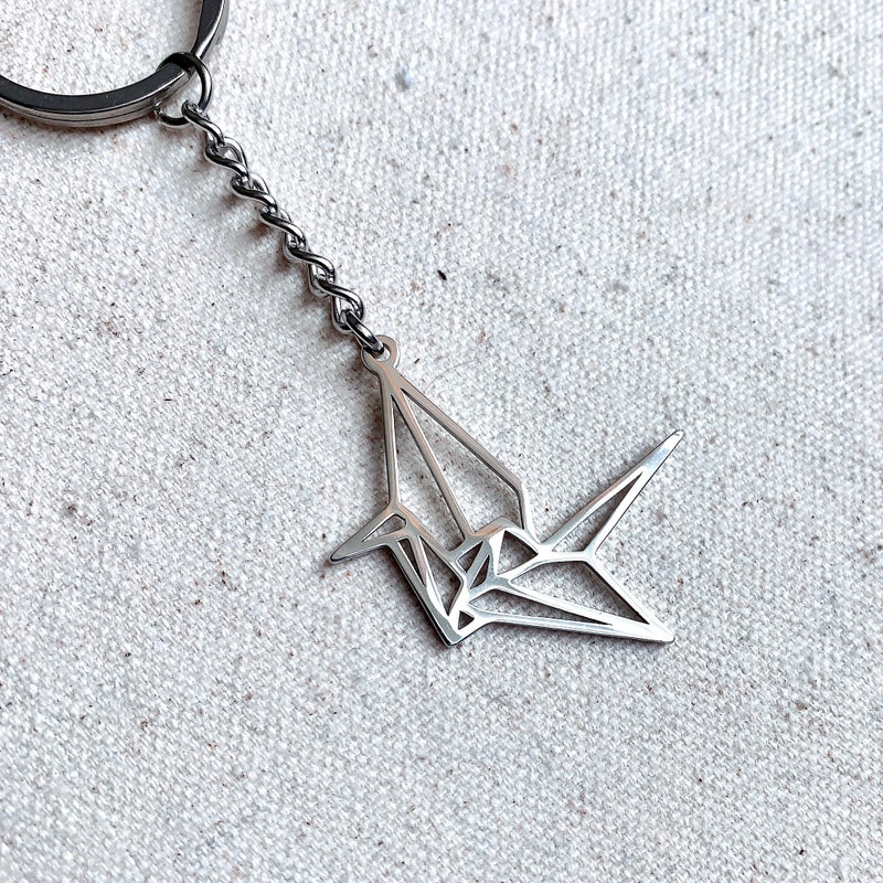 Origami Bird Keychains - Etsy