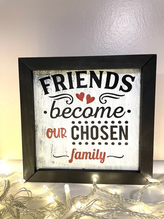 Framed Wood Sign Sentimental Saying Hand Painted Love | Etsy