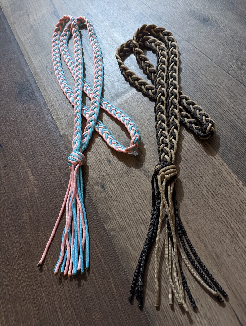 Custom Paracord Neck Rein - Etsy