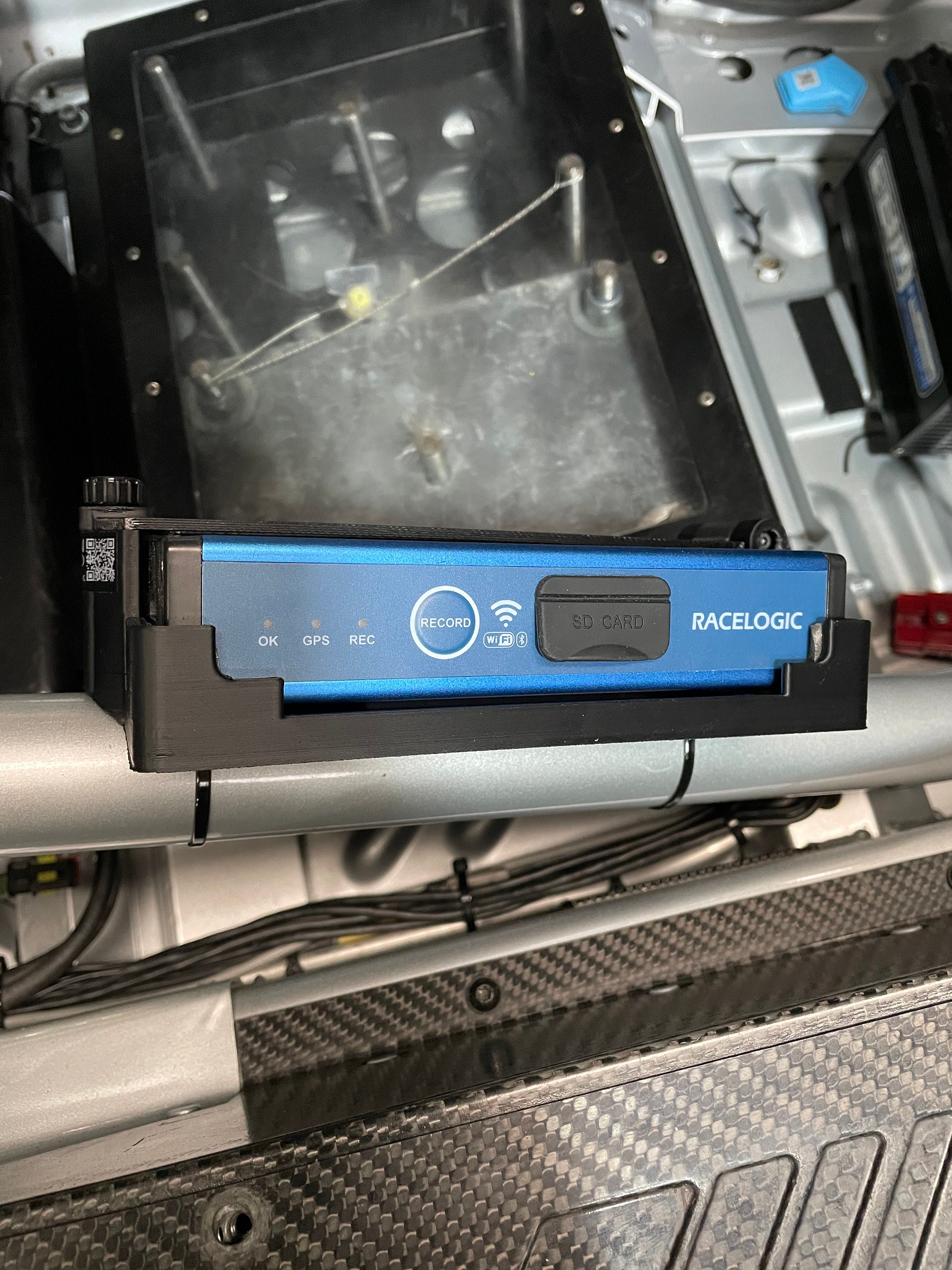 3D Printed Bracket for Racelogic VBOX HD2 Either Flat Mount or Direct ...