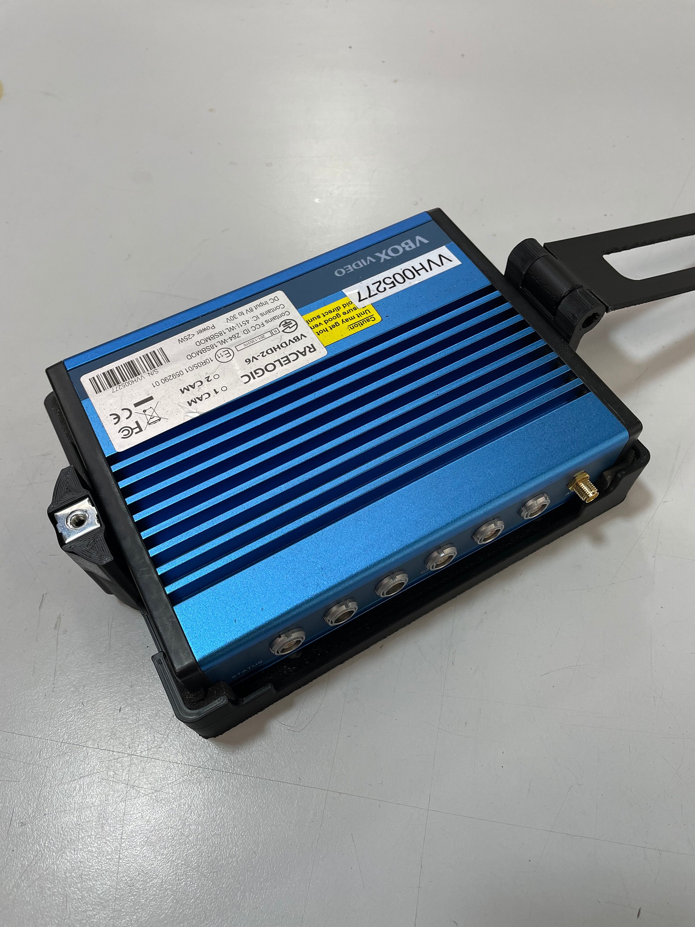 3D Printed Bracket for Racelogic VBOX HD2 Either Flat Mount or Direct ...