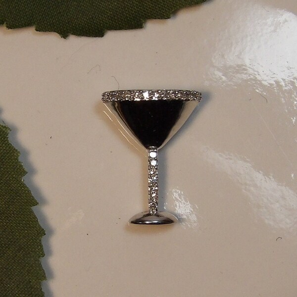 Diamond Martini Glass - Etsy