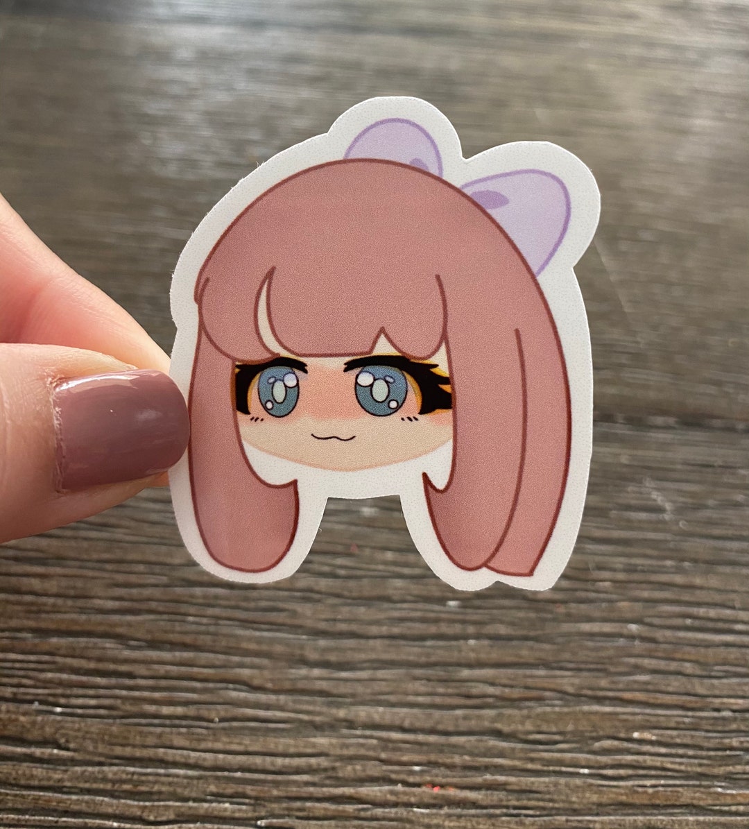 Denise Sticker - Little Girl Sticker | Cute Sticker | Die Cut Sticker ...