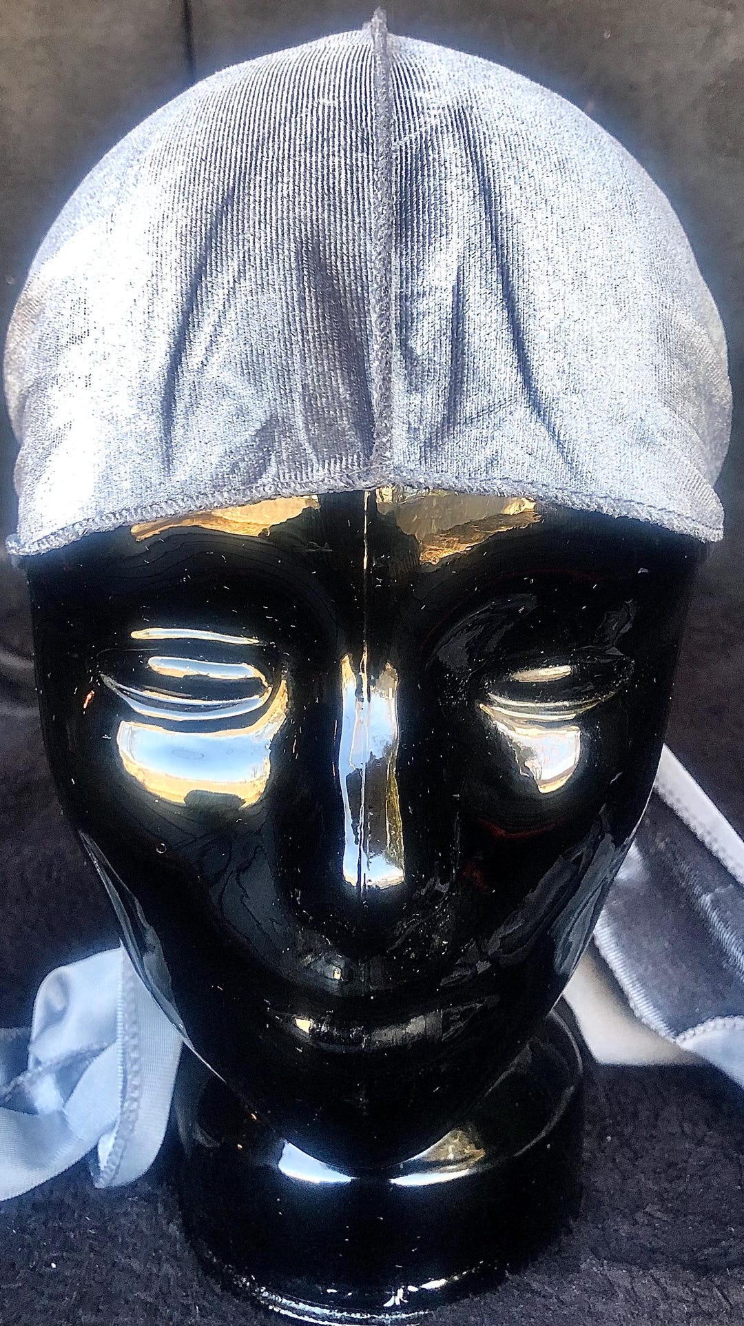 Silver Velvet Durag | FREE SHIPPING!!!! - Etsy