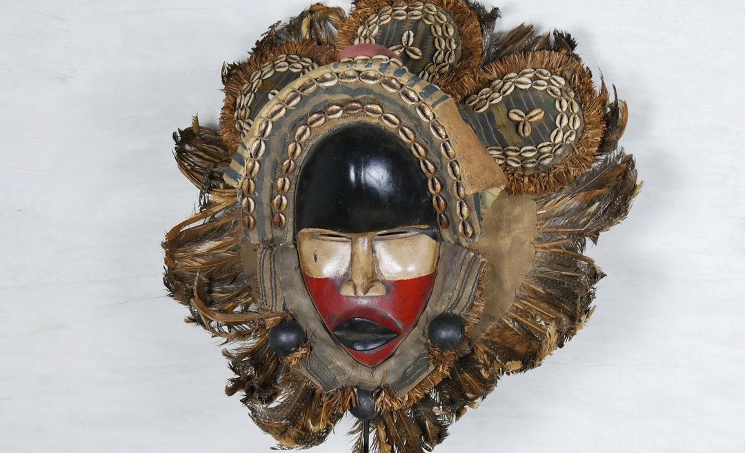 DAN Dancer Mask tanglalé / DAN Mask/ African Mask/ African Art - Etsy