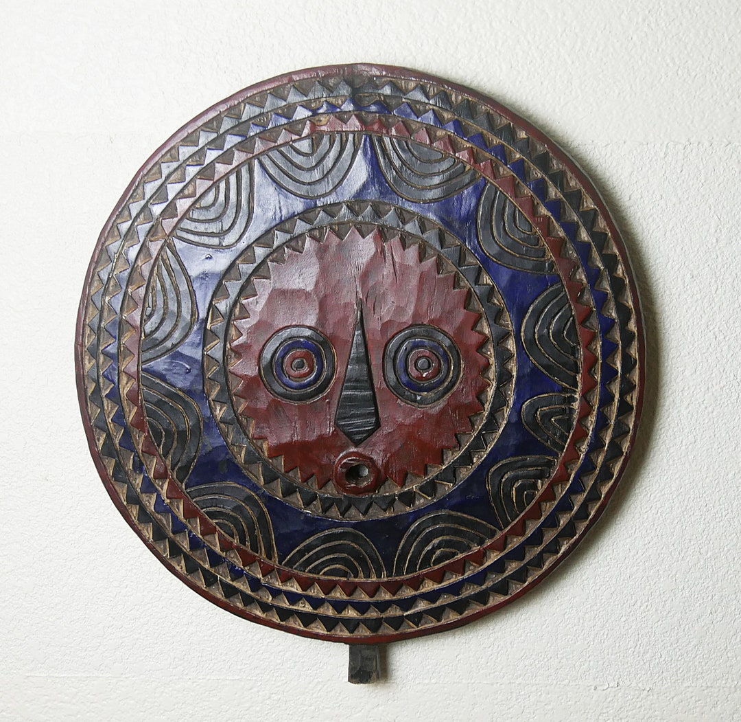Bwa Sun Mask From Burkina Faso /african Solar Mask/ Sun Mask/sun Mask ...
