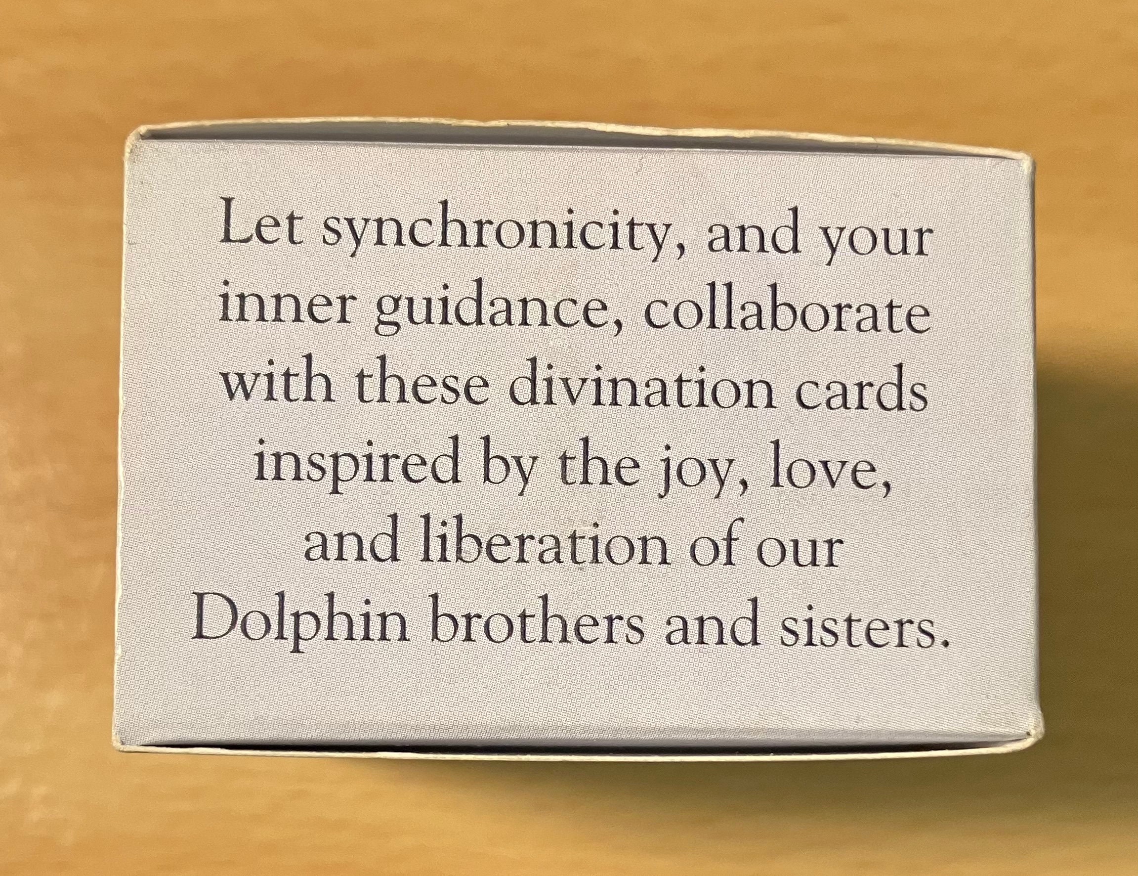 Dolphin Divination Oracle Cards Deck by Nancy Clemens, Gently Used ...