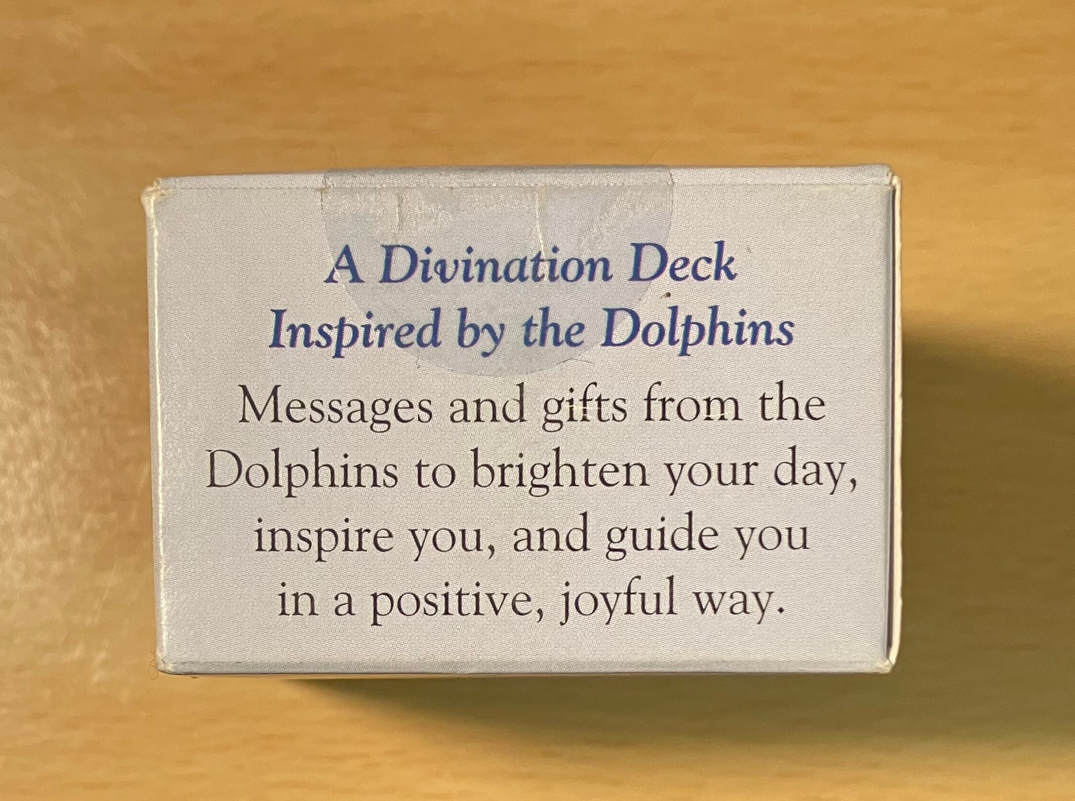 Dolphin Divination Oracle Cards Deck by Nancy Clemens, Gently Used ...