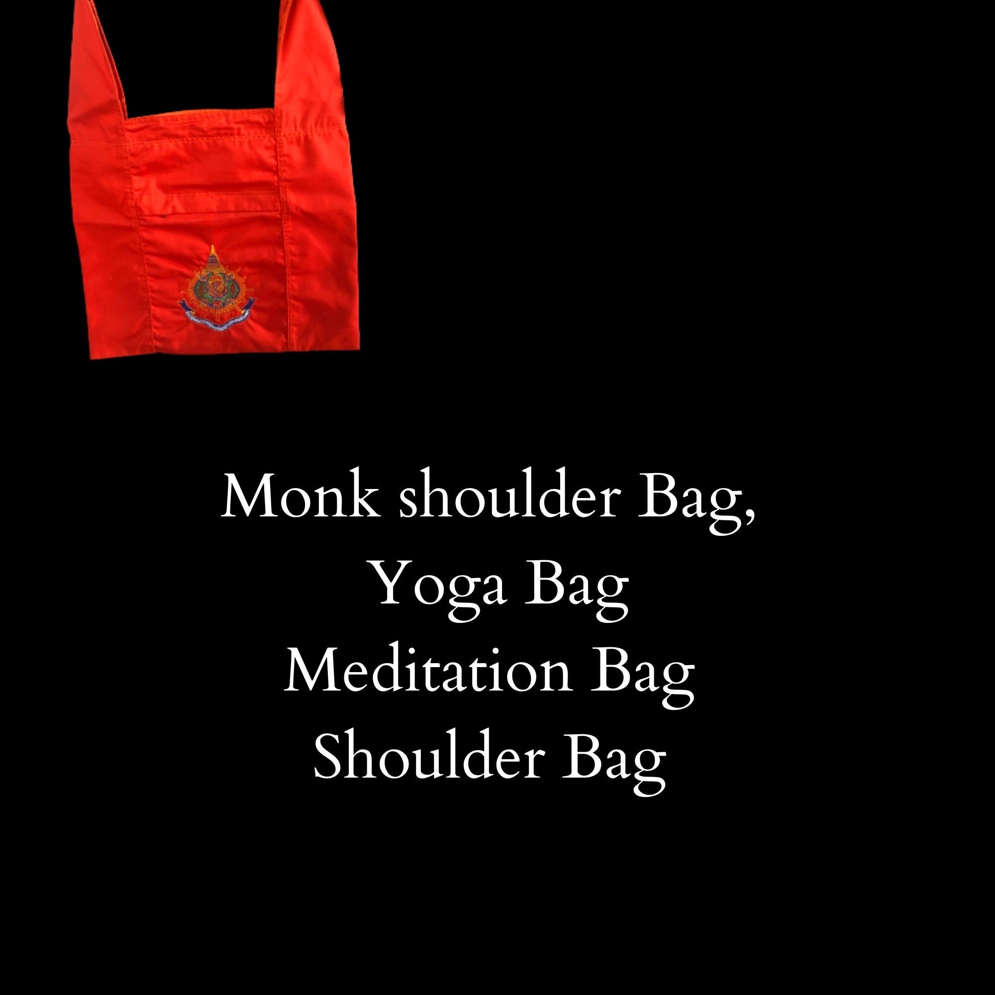 Monk Bag Yoga Bag Zen Buddhist Meditation kunfu Shaolin - Etsy