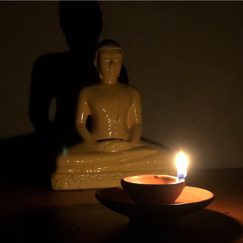 Clay Oil Lamp Hotel, Restaurant, Bedroom, Decoration Diwali, Buddha ...