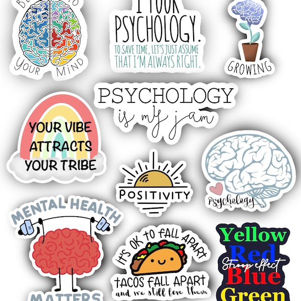 Psychology Stickers - Etsy