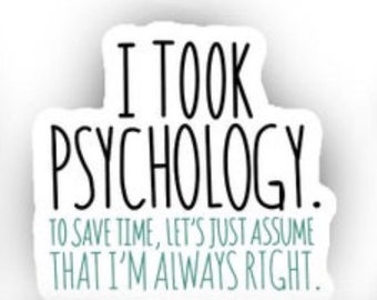 Psychologist to Be Future Psychologist Bubble-free Stickers - Etsy