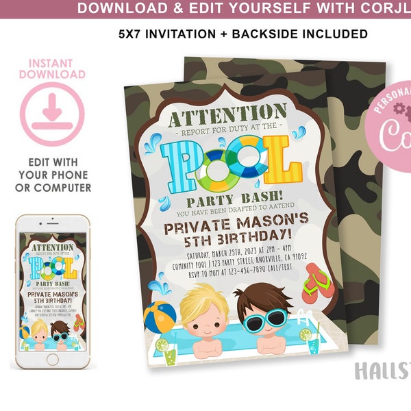 Army Theme Party - Etsy