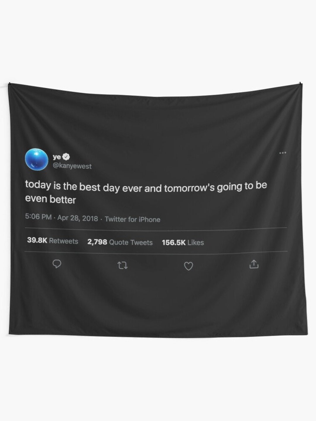 Ye Tweet Inspirational Tapestries, Ye Tweet Inspirational Wall ...