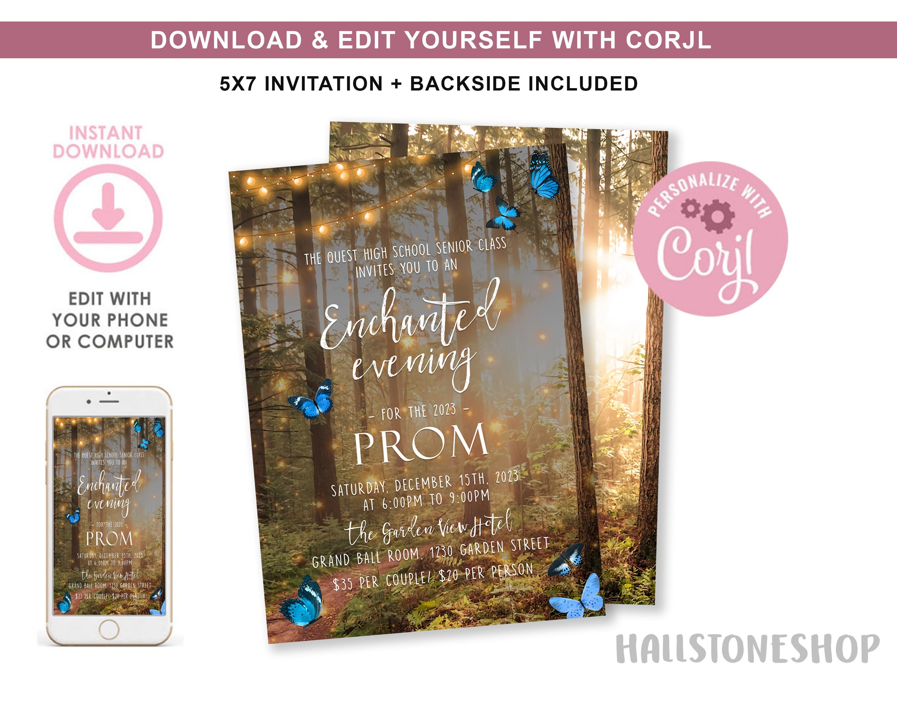 Enchanted Forest Prom Themes