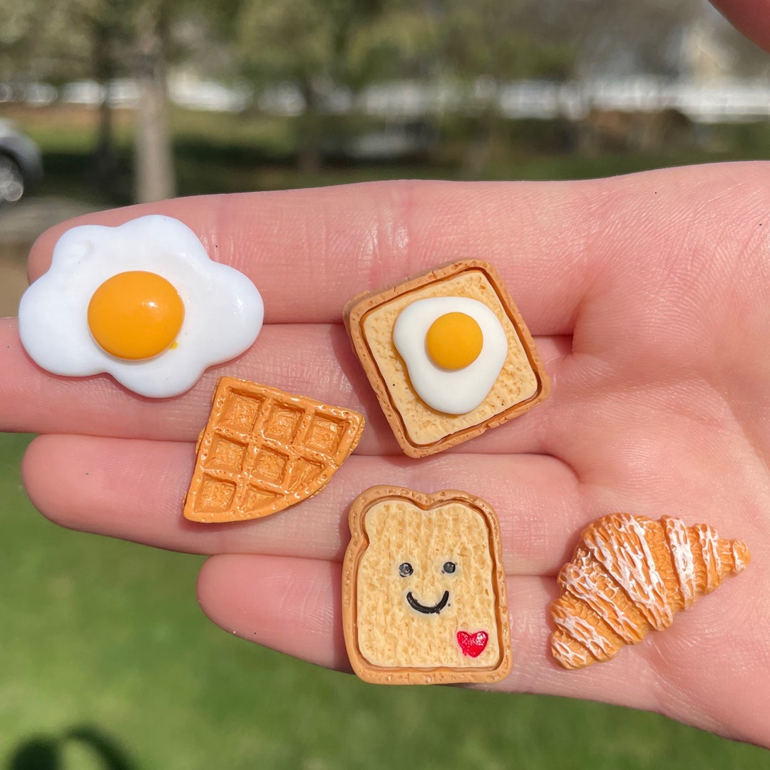 Breakfast Themed Pins | Novelty Pins | Unique Pins | Fun Pins | Egg ...