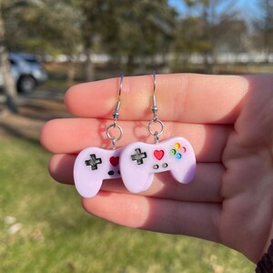 Game Controller Dangle Earrings Novelty Earrings Unique - Etsy