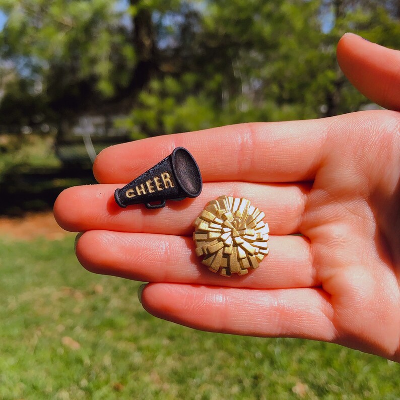Cheerleading 2 Pin Set Novelty Pins Unique Pins Fun Pins | Etsy