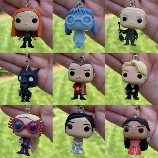 Mini Funko Pop Keychain - Etsy