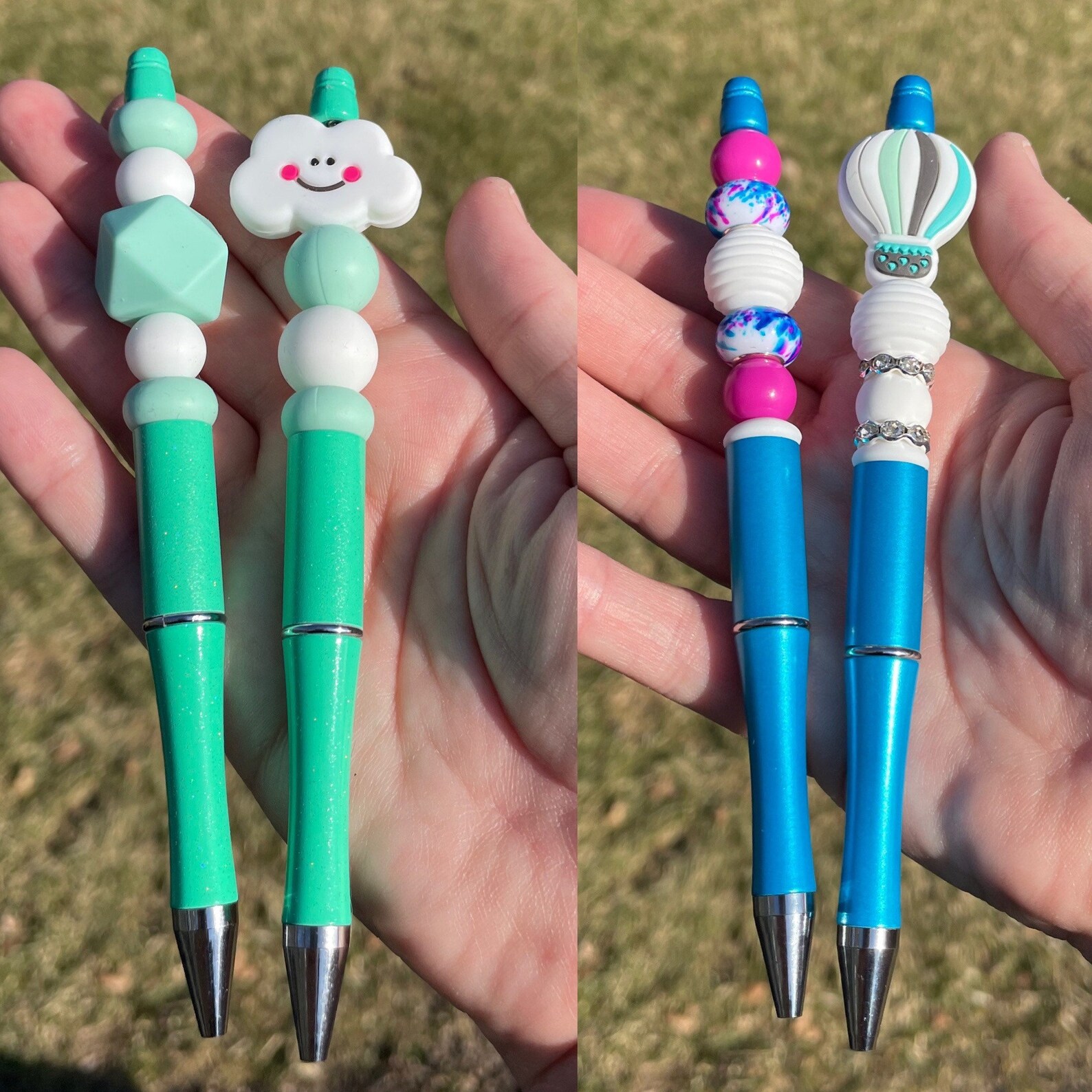Silicone Beaded Pen Unique Pen Fun Pen Cute Pen - Etsy
